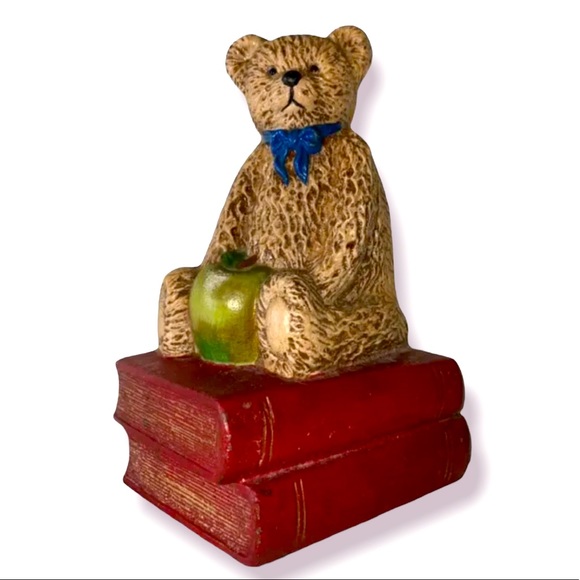 Accents | Vintage Cast Iron Teddy Bear Door Stop | Poshmark